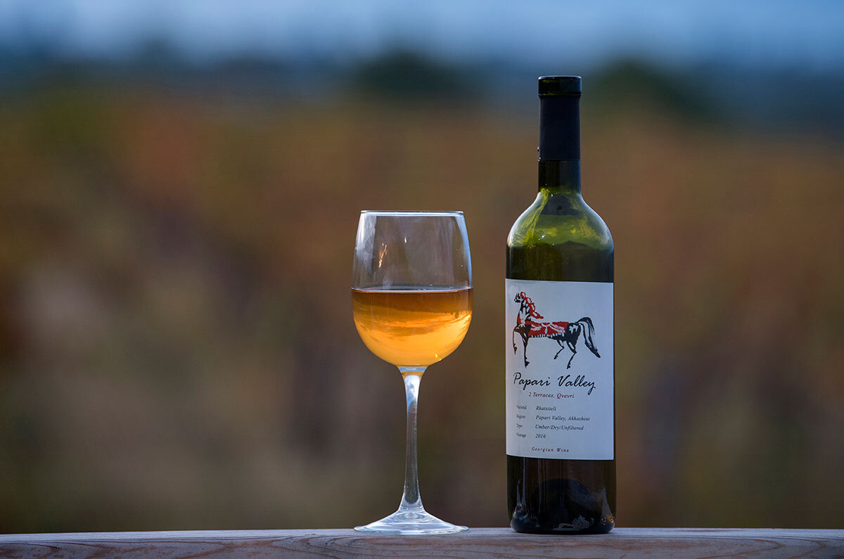 Papari Valley | techologie des 3 terrasses | Vin de Géorgie