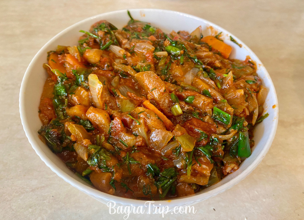 Recette de l'Adjapsandali | ratatouille géorgienne | Bagratrip